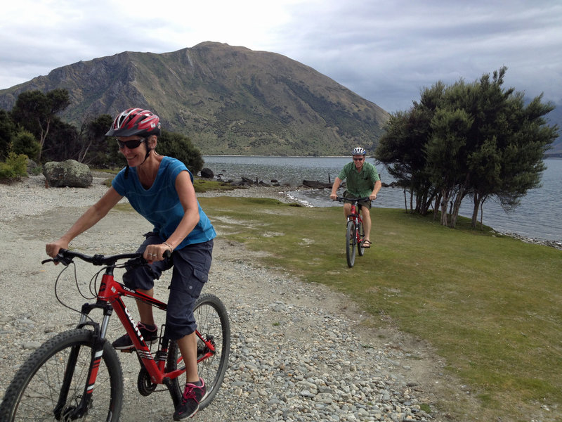 Lakeside Track Mountain Bike Trail, Wanaka, New Zealand
