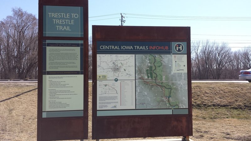 Trestle to Trestle Mountain Bike Trail, Urbandale, Iowa