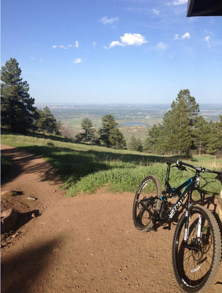 Castle Trail Mountain Bike Trail, Morrison, Colorado