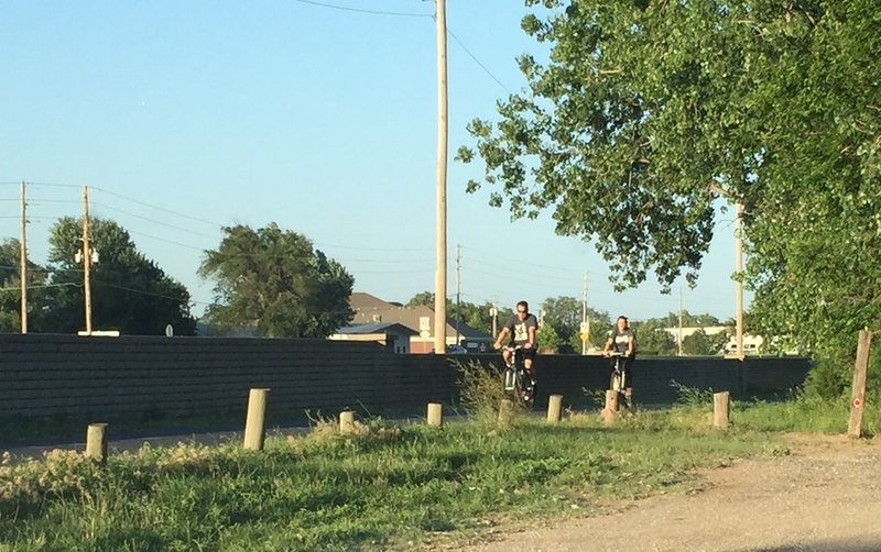 Sedgwick County Park Mountain Bike Trail, Maize, Kansas
