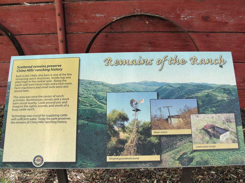 Signage at Rolling M Ranch.