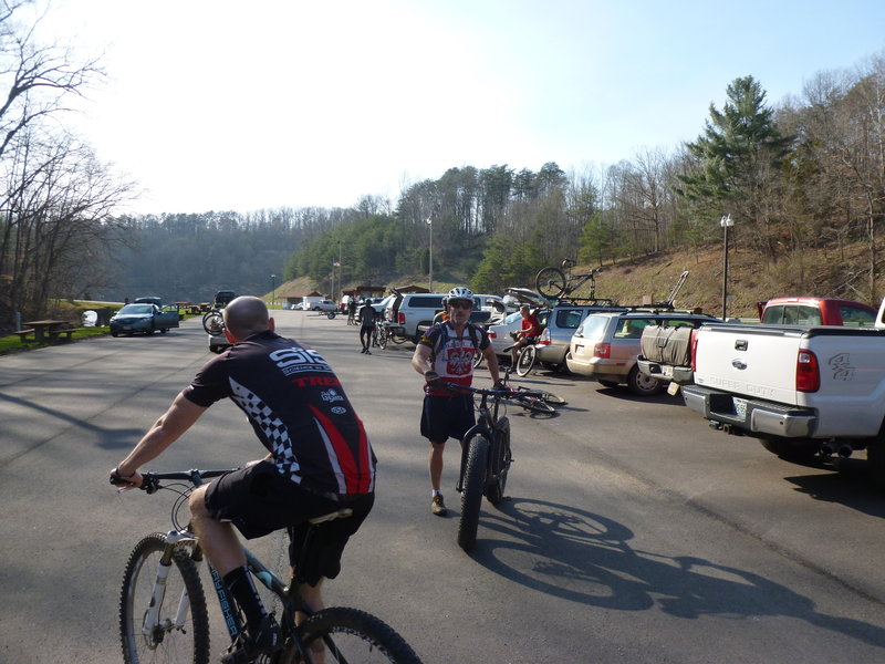Copperhead Trail Mountain Bike Trail, Deerwalk, West Virginia