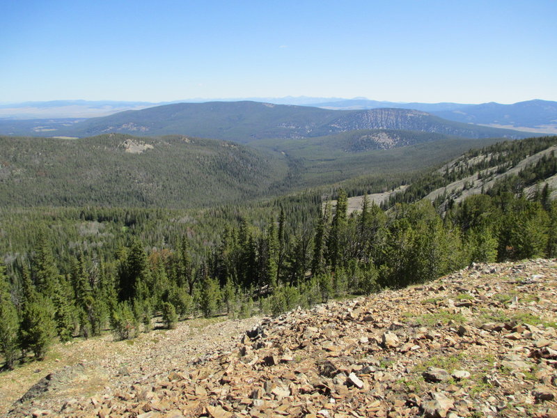 CDT: Lemhi Pass to Goldstone Pass (MT Sec. 9) Mountain Bike Trail ...