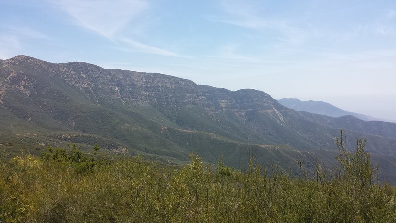 The Topatopa mountains