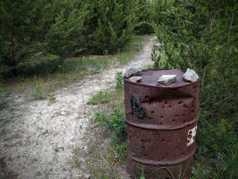 Lehigh Portland Trails: Rubble Ridge Mountain Bike Trail, Iola, Kansas