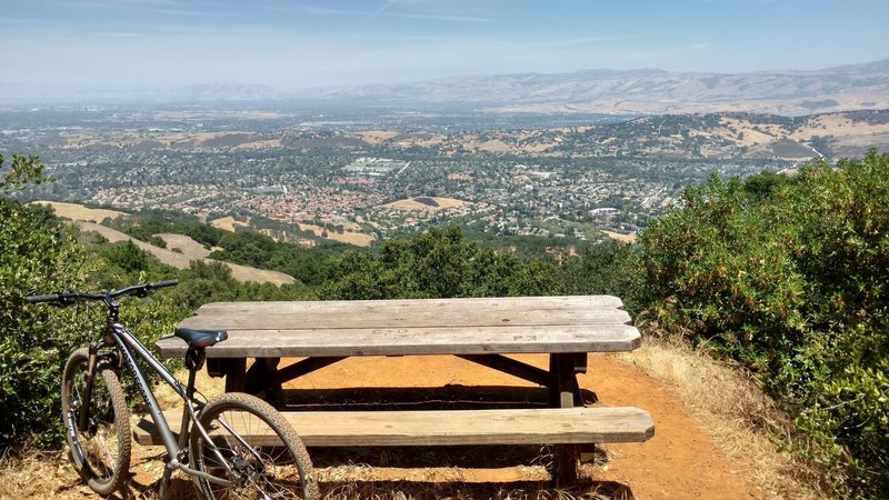 Great northeastern view from the bench on the short Catherine Tunnel ...