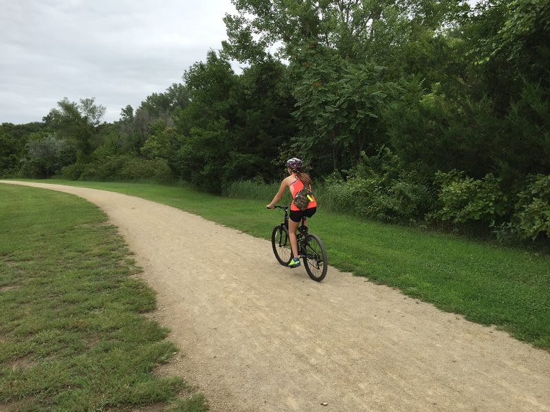 The loop around the park would be great for kids and runners