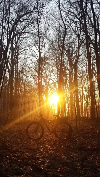 Sunrise on Morning Choice, Patapsco Valley State Park