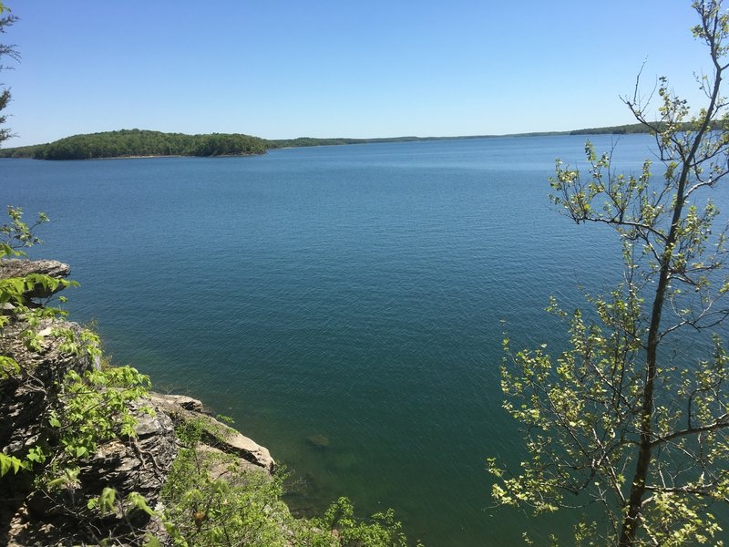 View of Stockton Lake.