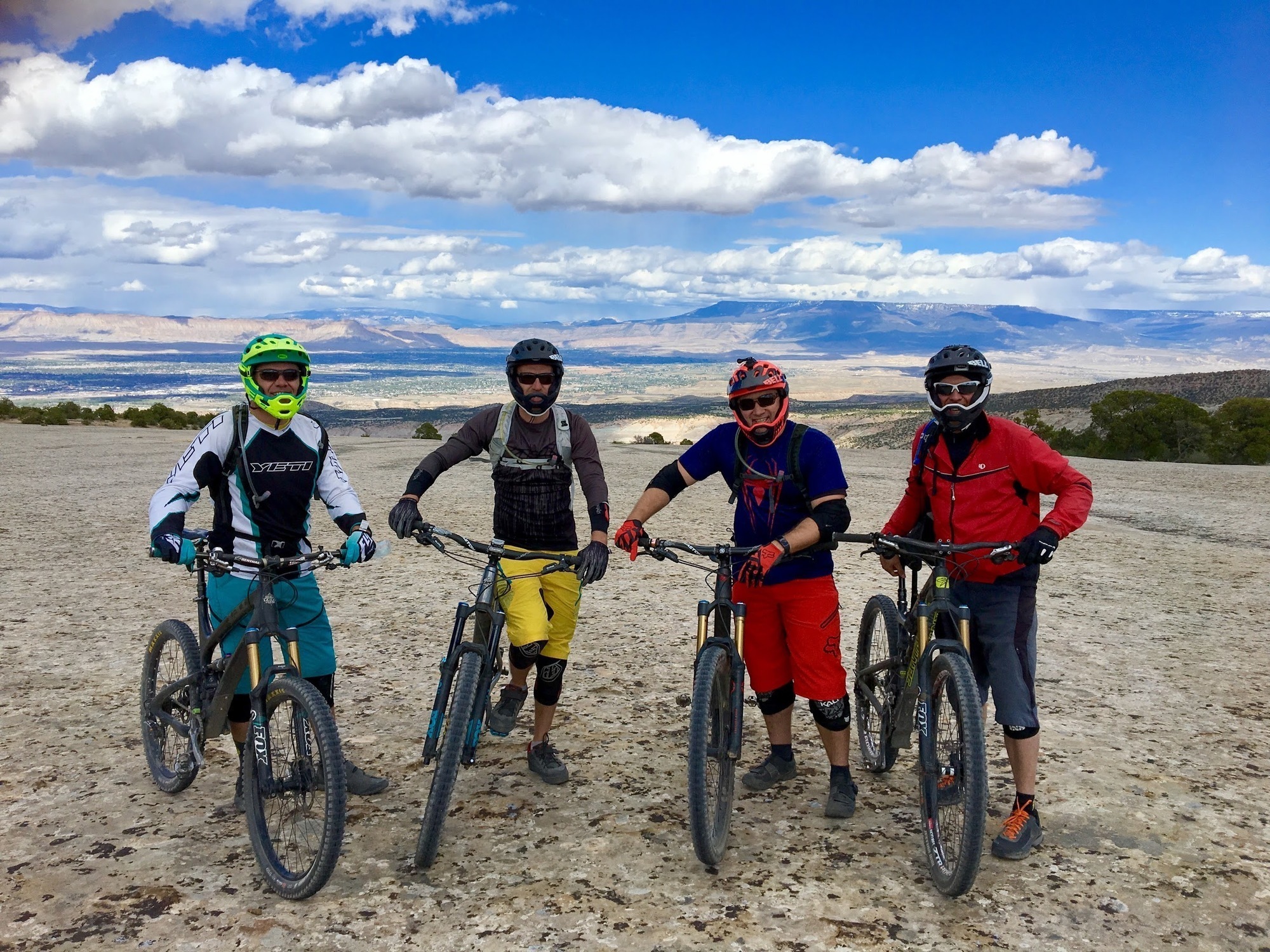 The vast expanse of slick rock near the start of The Ribbon trail has a ...