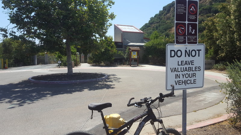 TrailHead Entry/Exit to left of Tec. Nature Center. Ample Parking ...