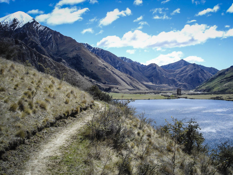 Moke Lake Loop Track Mountain Bike Trail, Queenstown, New Zealand