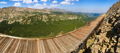Rollins Pass (aka Corona Pass) Mountain Bike Trail, Nederland, Colorado
