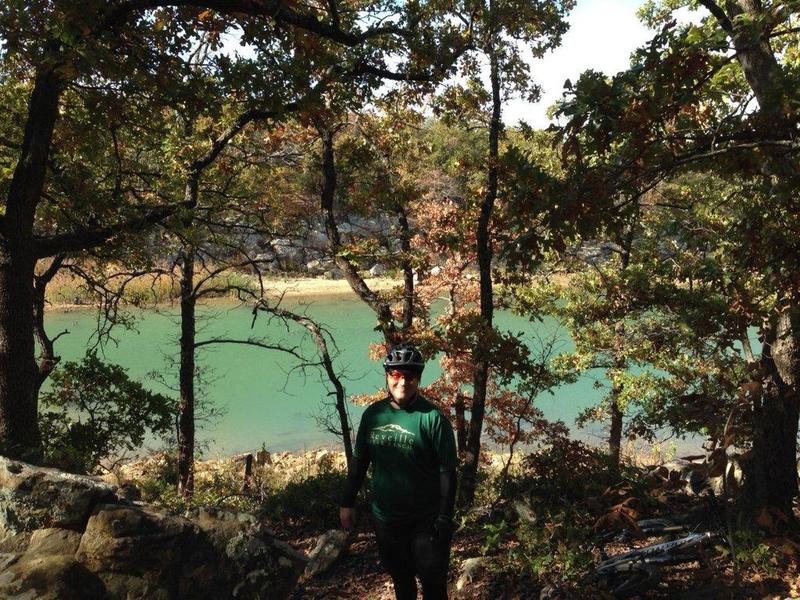 Lake Murray South Out-and-Back Mountain Bike Trail, Ardmore, Oklahoma