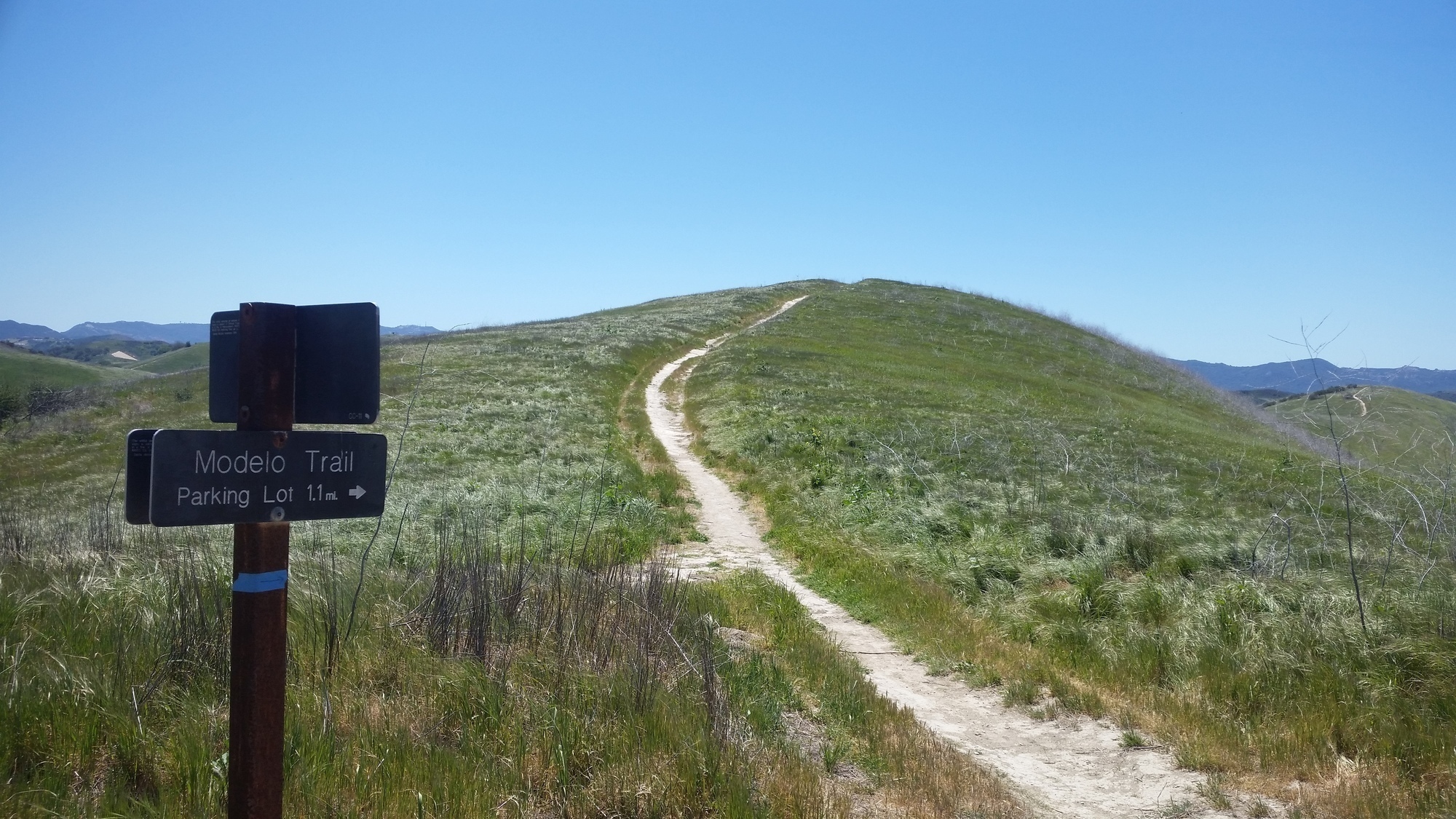 Modelo Trail Cheeseboro Canyon