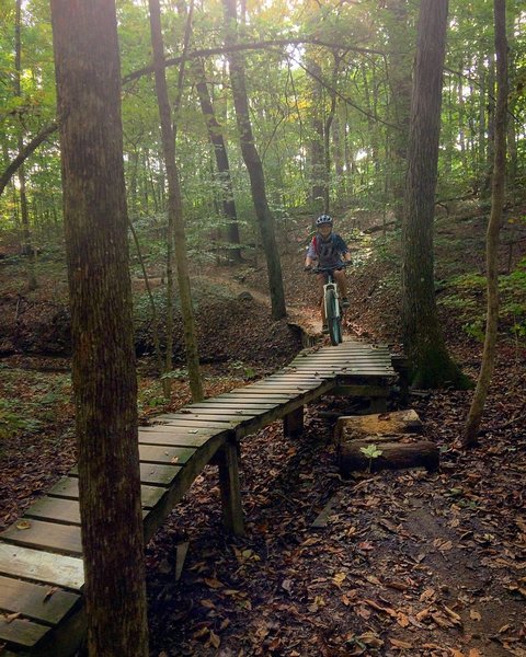 Alum Creek Phase 2 Trail Mountain Bike Trail, Lewis Center, Ohio