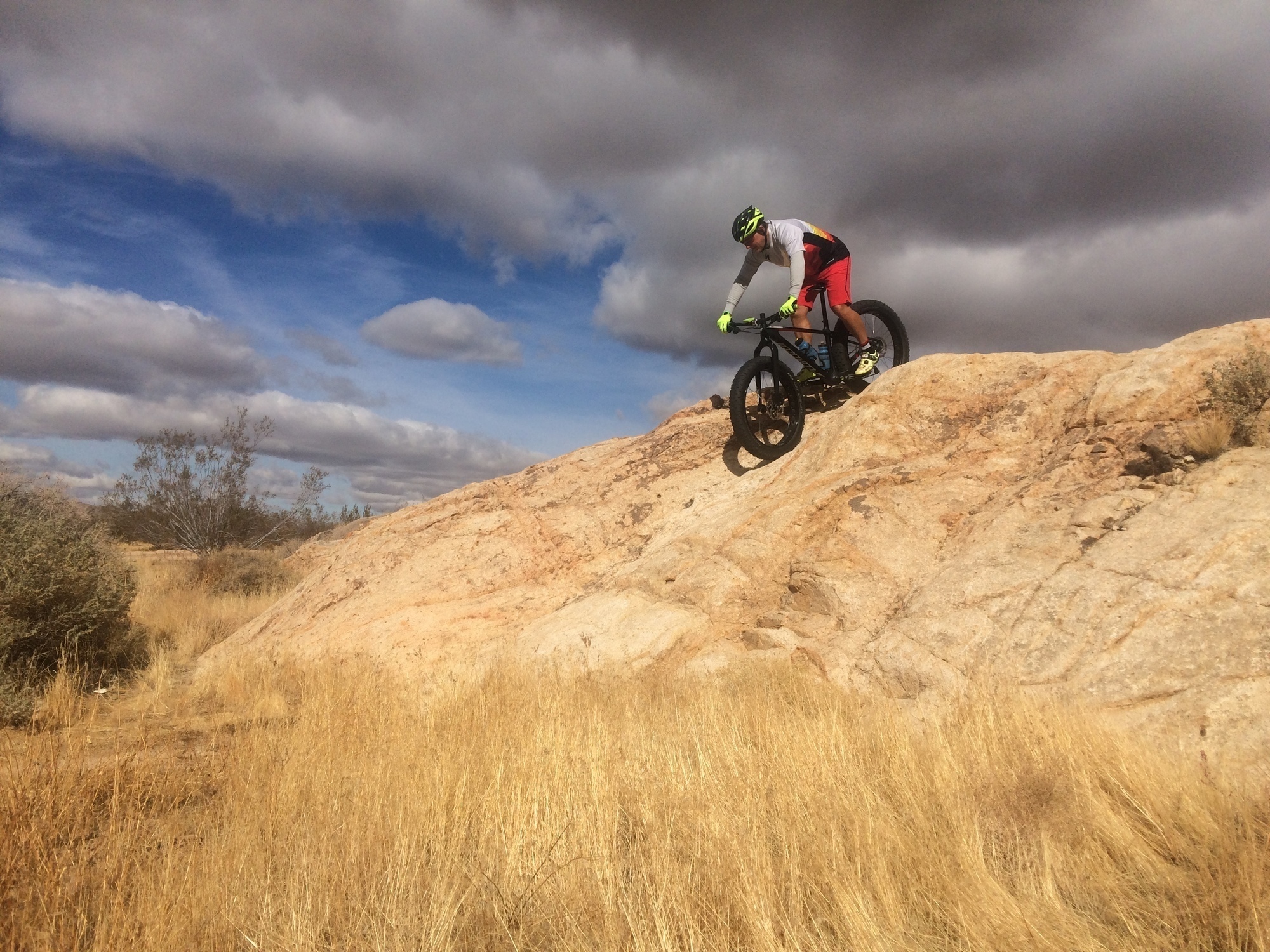 Slab riding at Sycamore Rocks