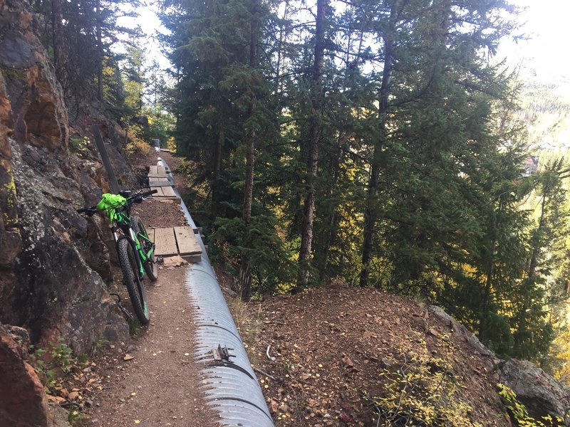 Keystone Aqueduct Trail Mountain Bike Trail, Keystone, Colorado