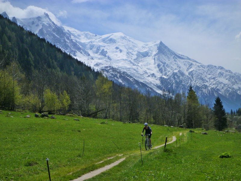 Le Buet to Chamonix Mountain Bike Trail, Chamonix-Mont-Blanc, France