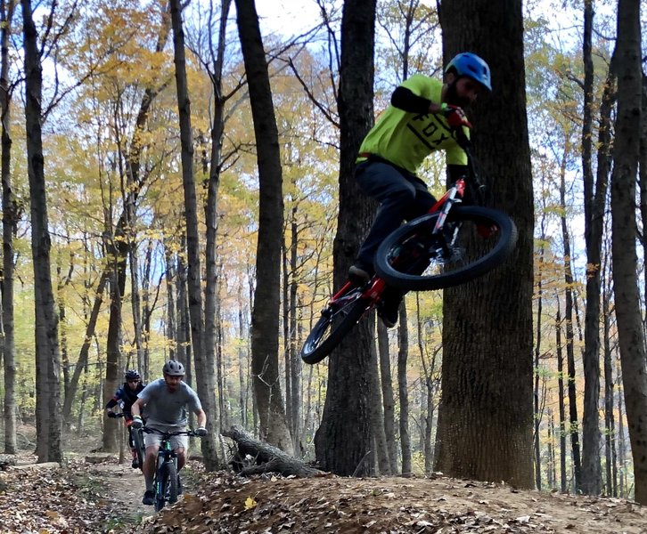 O'Bannon Woods State Park Mountain Bike Trail, Corydon, Indiana