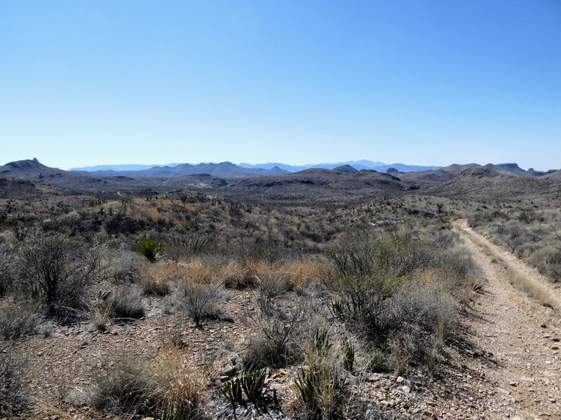 Oso Loop Mountain Bike Trail, Lajitas, Texas