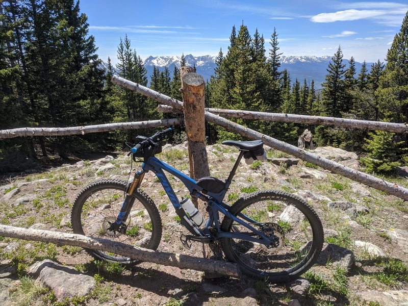Frey Gulch Road (Upper Tendderfoot Mountain Road #9509) Mountain Bike ...