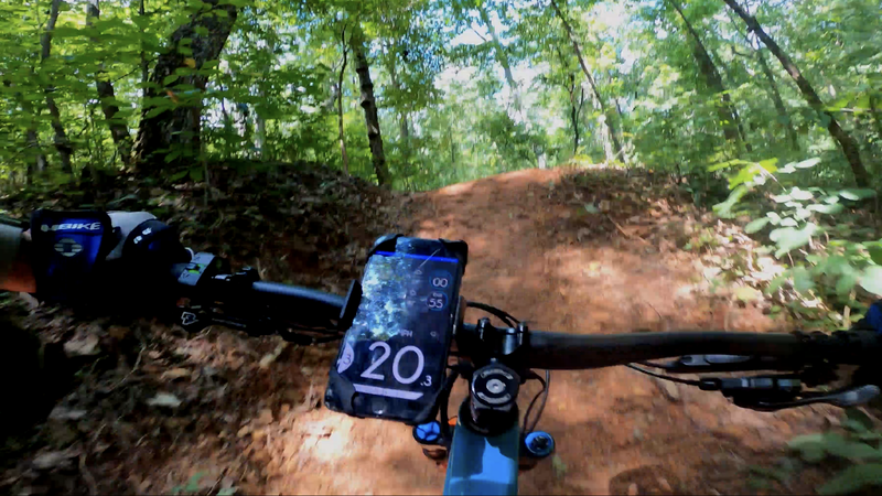 Lower Copperhead Mountain Bike Trail, Collegedale, Tennessee