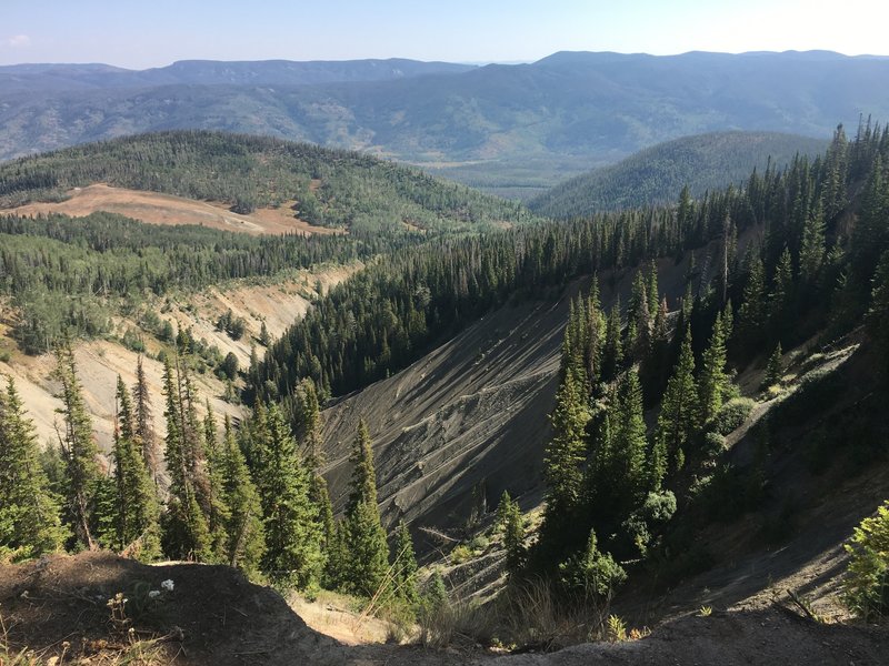 Muddy Slide area at 10,250 feet.