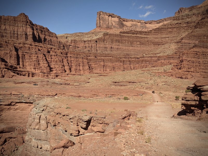 Leaving Fossil Point