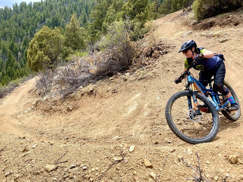 Easy Maryland Mountain Tour Mountain Bike Trail, Central City, Colorado
