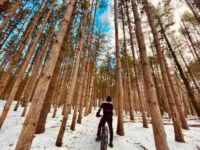 Leelanau State Park: Winter Sports Trail Mountain Bike Trail, Leland ...