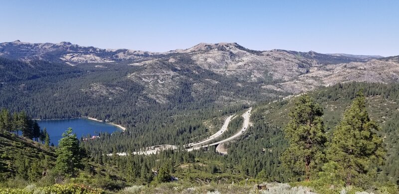 Donner Lake Rim Trail: Northwood Boulevard Section Mountain Bike Trail ...