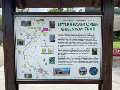 Little Beaver Creek Greenway Trail Mountain Bike Trail, Lisbon, Ohio