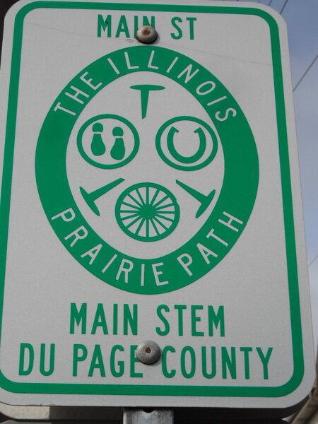 Use this sign to stay on the trail. Sign markings explained at https ...