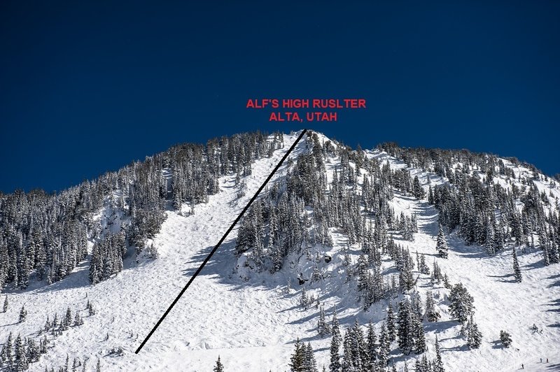 Alf's High Rustler from top to bottom.